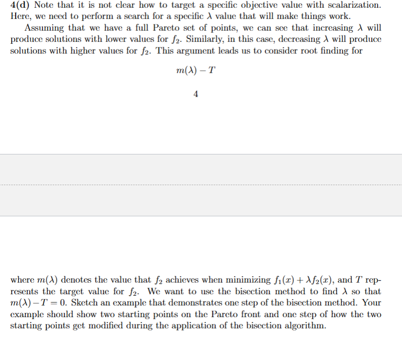 Solved model.4(d) ﻿Note that it is ﻿not clear how to ﻿target | Chegg.com