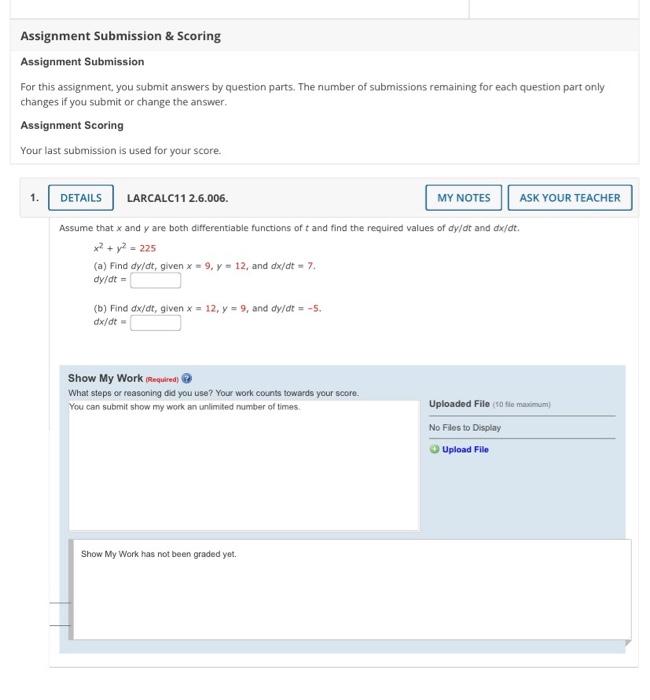 Solved Assignment Submission & Scoring Assignment Submission | Chegg.com