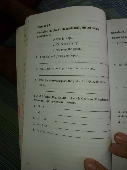 Solved Formalize the given statements using the following | Chegg.com