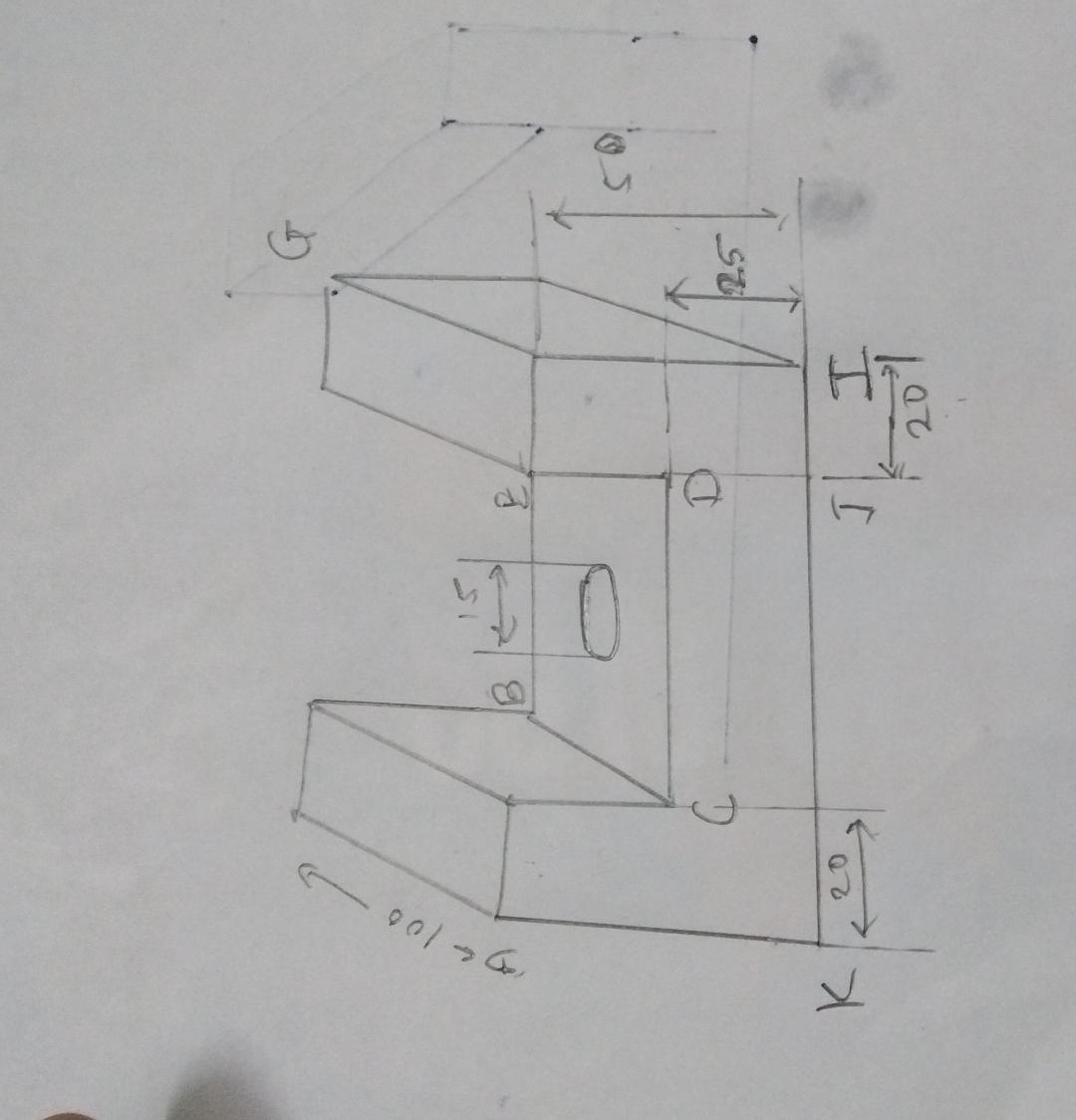 Solved The object as shown below has to manufactured from | Chegg.com