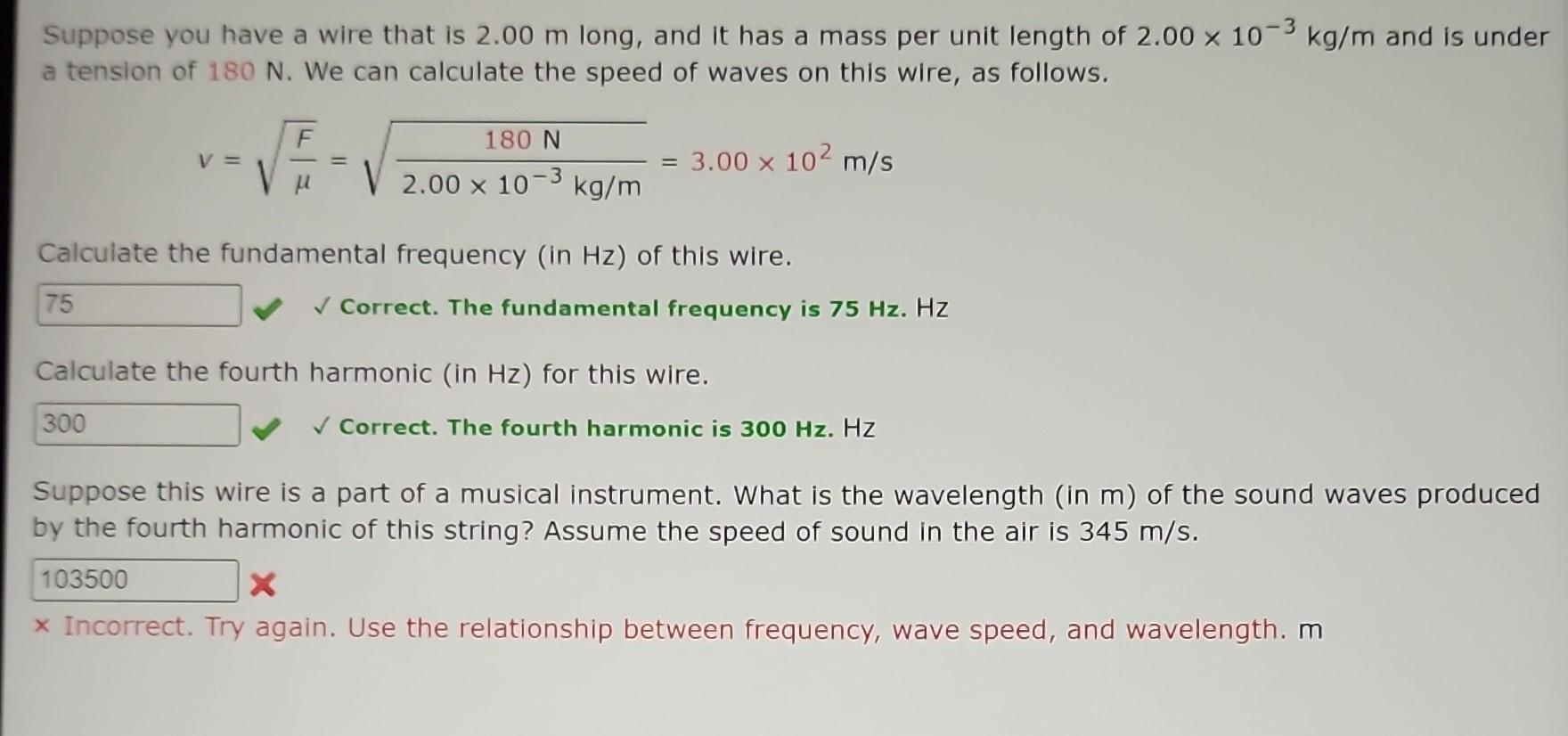 Solved Suppose you have a wire that is 2.00 m long, and it | Chegg.com