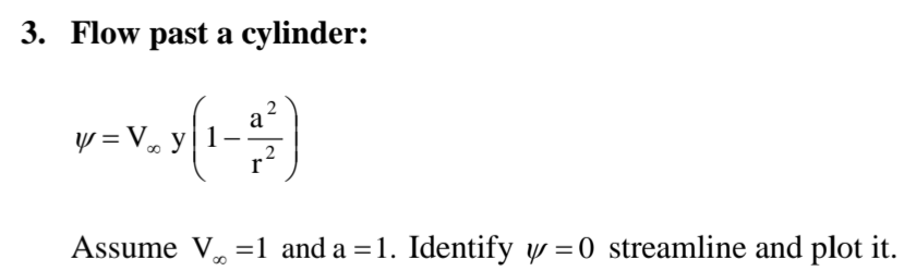 Solved Using Matlab plot the velocity field vectors and the | Chegg.com