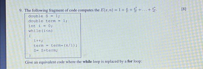 Solved 8. Rewrite the following function to use pointer | Chegg.com
