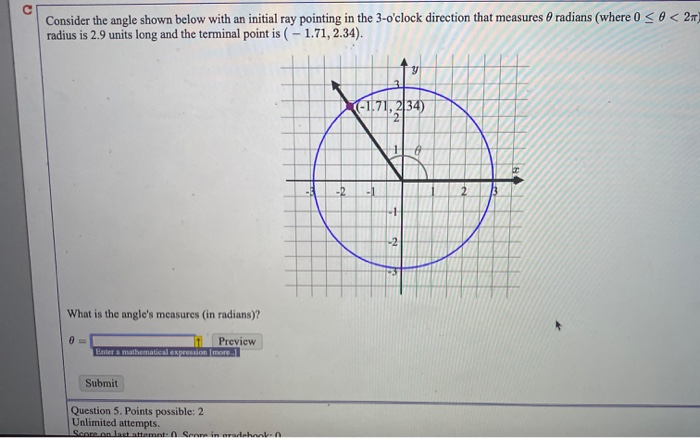 Solved Consider the angle shown below with an initial ray | Chegg.com