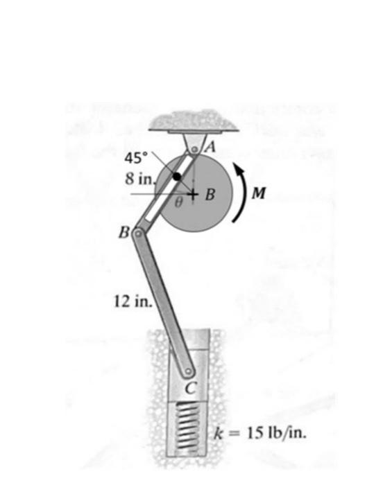 Solved Please draw the FBD for the mechanism including | Chegg.com