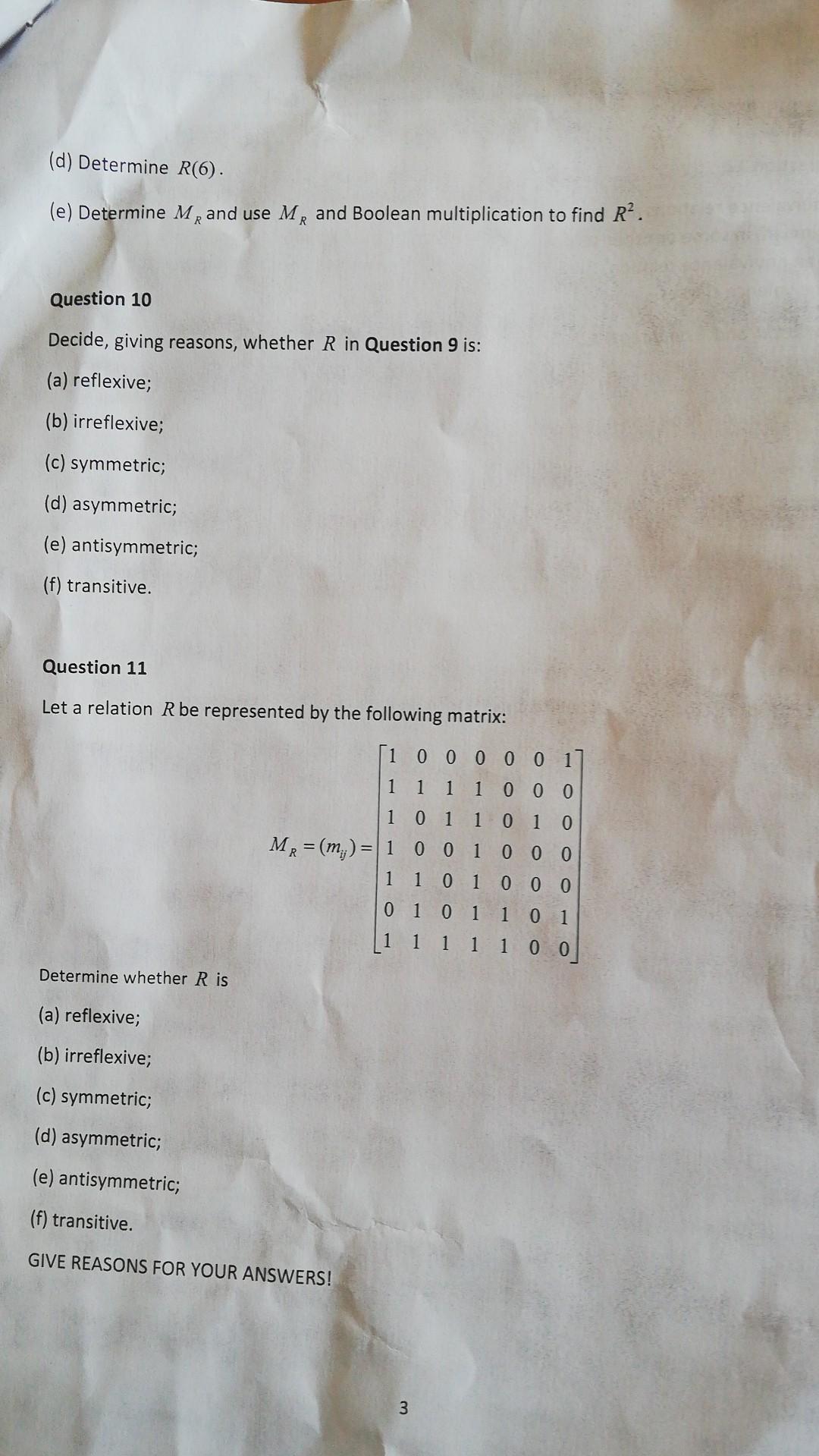 Solved Question 1 Prove the following statements using | Chegg.com