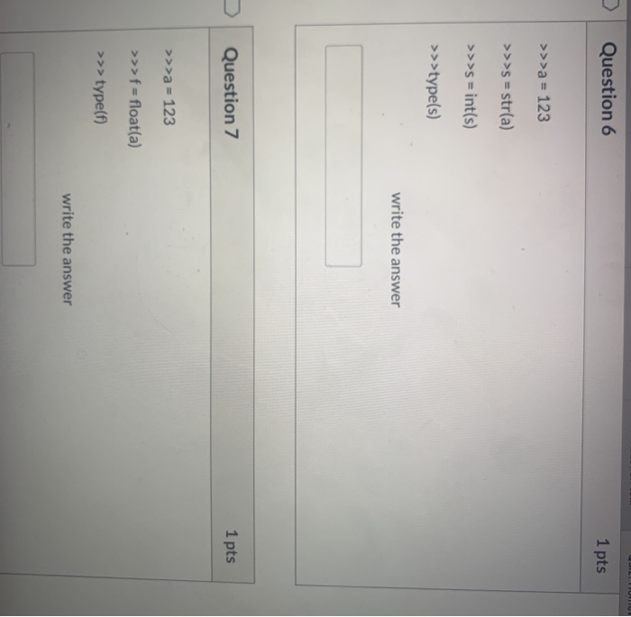 Solved Problem 2 Casting and data types. Each value can be | Chegg.com