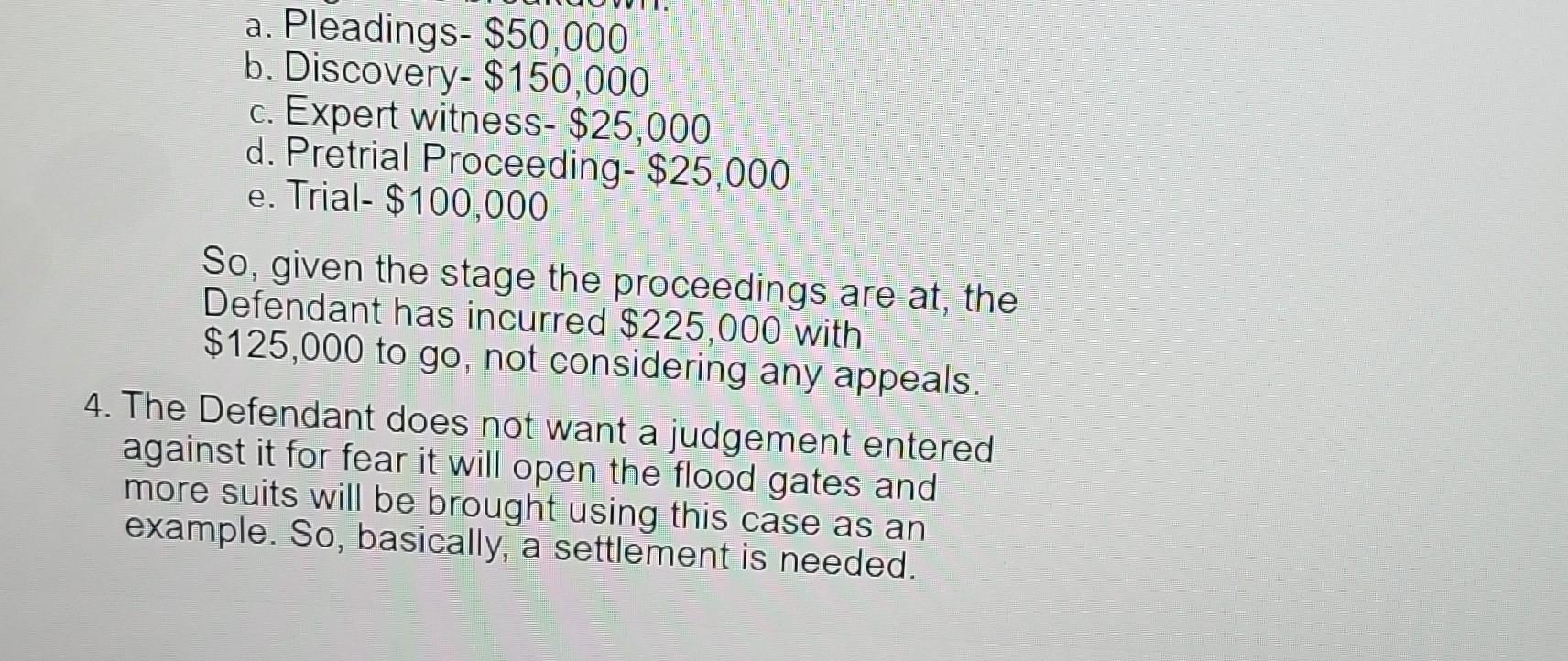Solved The incident involved concerns a fatal accident | Chegg.com