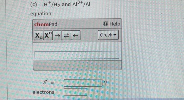 Solved Use the Standard Reduction Table to write net ionic | Chegg.com