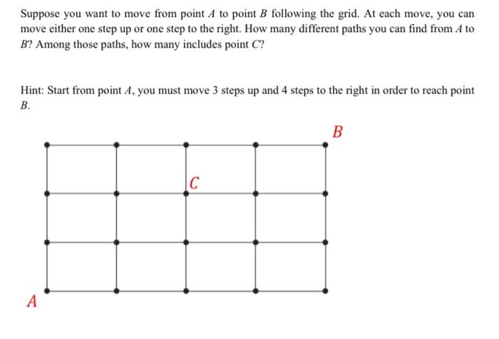 Solved Suppose you want to move from point A to point B | Chegg.com