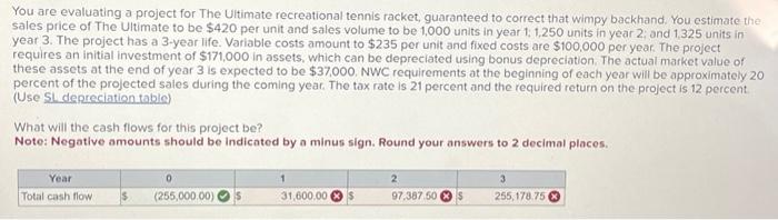 Solved Use straight line depreciation with half year | Chegg.com