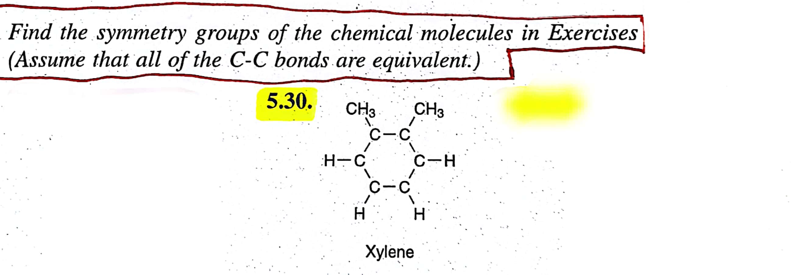 Solved Find the symmetry groups of the chemical molecules in | Chegg.com