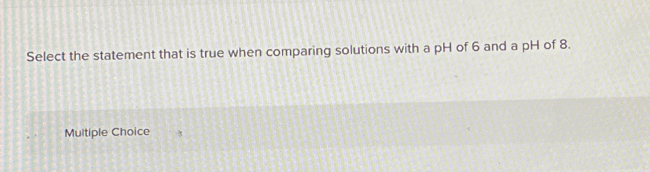 Solved Select the statement that is true when comparing | Chegg.com