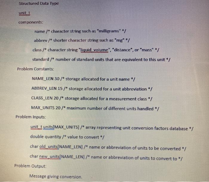 CS260 Spring 2021 Lab 7 Universal Measurement | Chegg.com
