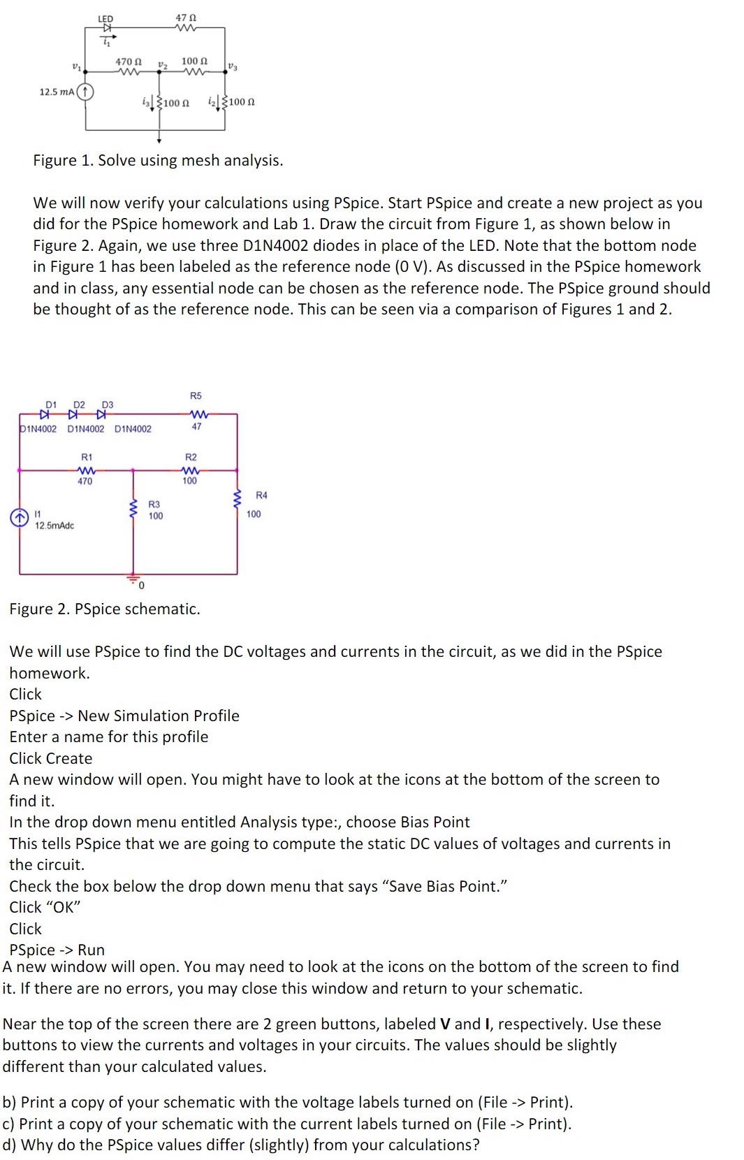 PSpice Homework Please need helpFigure 1. ﻿Solve | Chegg.com