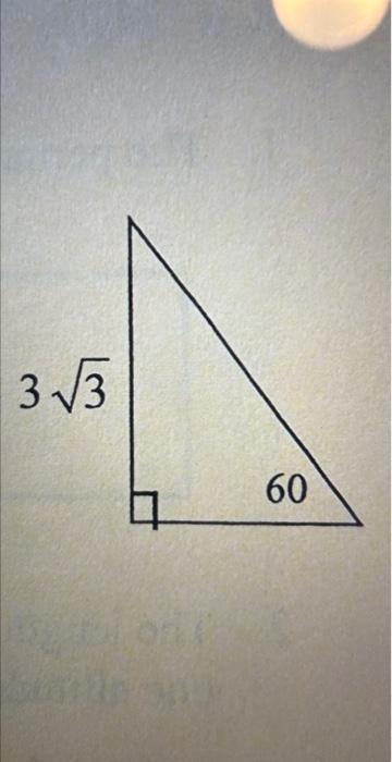 Solved need help on finding the other 2 sides | Chegg.com