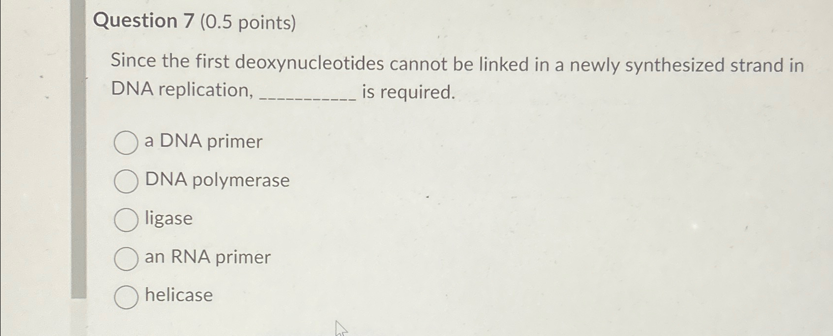 Solved Question 7 ( 0.5 ﻿points)Since the first | Chegg.com