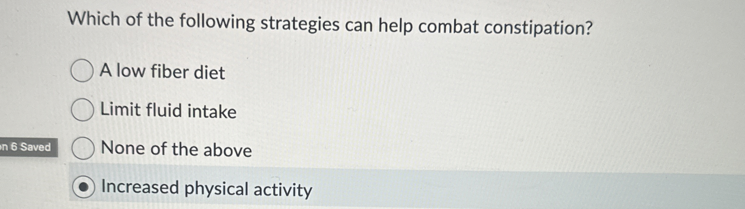 Solved Which of the following strategies can help combat | Chegg.com