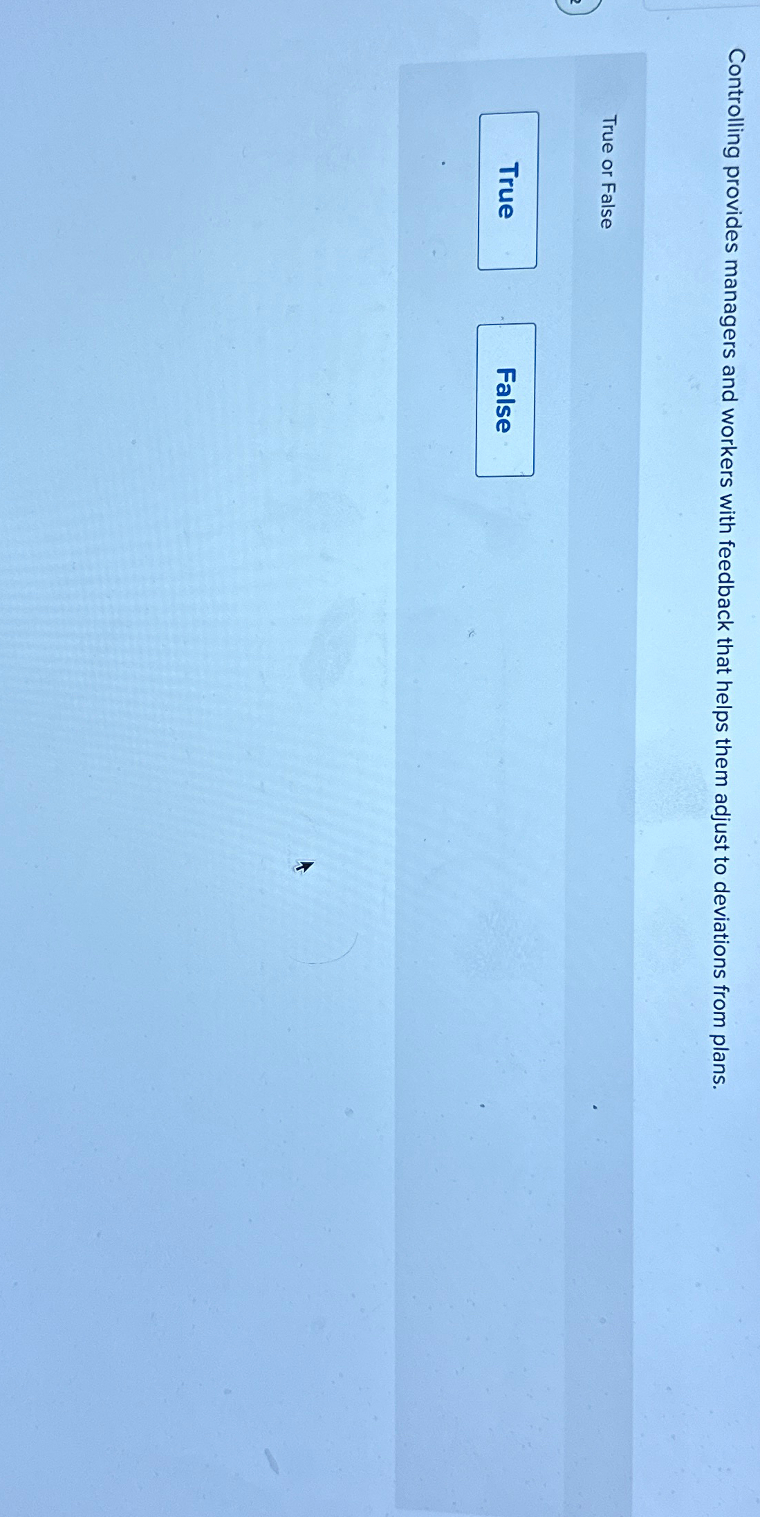 Solved Controlling provides managers and workers with | Chegg.com