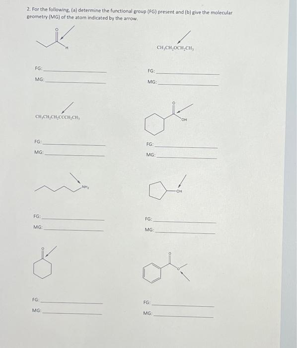 Solved 2. For the following, (a) determine the functional | Chegg.com
