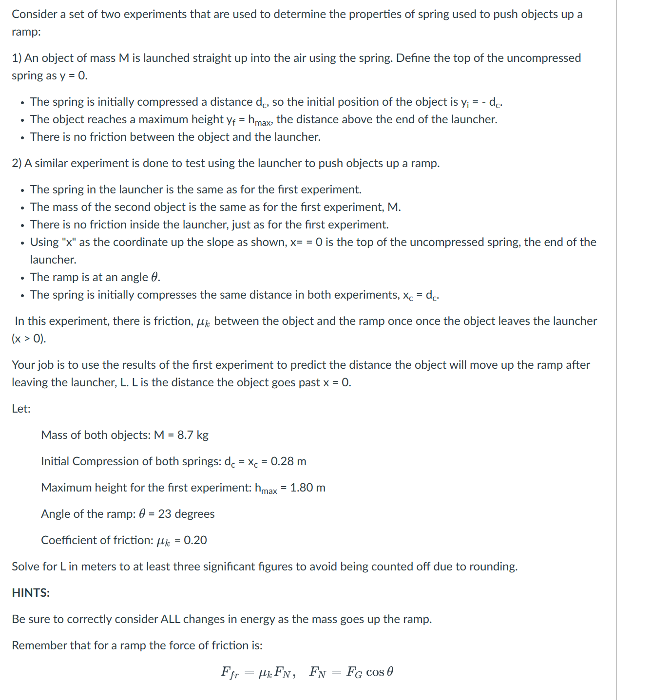 Solved Consider a set of two experiments that are used to | Chegg.com