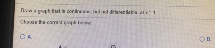 Solved Draw a graph that is continuous, but not | Chegg.com