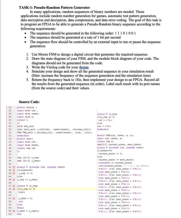 Solved can you please draw the moore diagram and state | Chegg.com