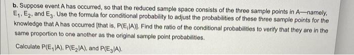 Solved a. Calculate P(A),P(B), and P(A∩B).b. Suppose event A | Chegg.com