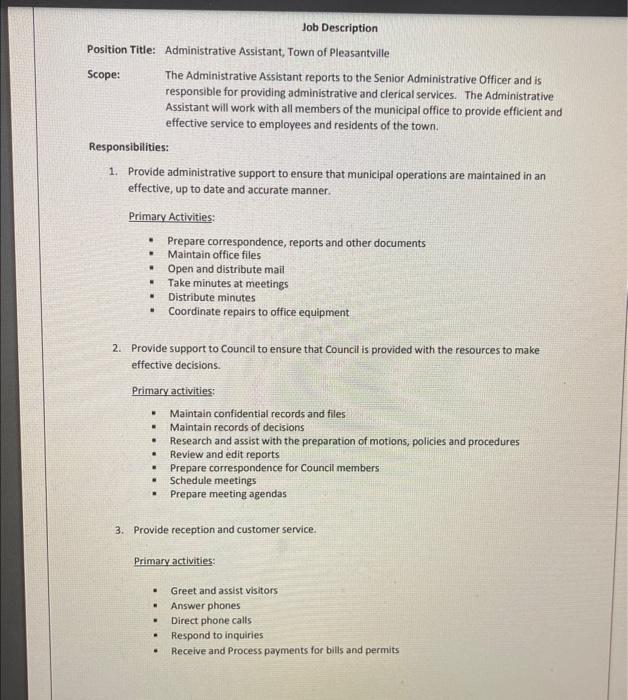 Objective: Design a performance evaluation tool in | Chegg.com