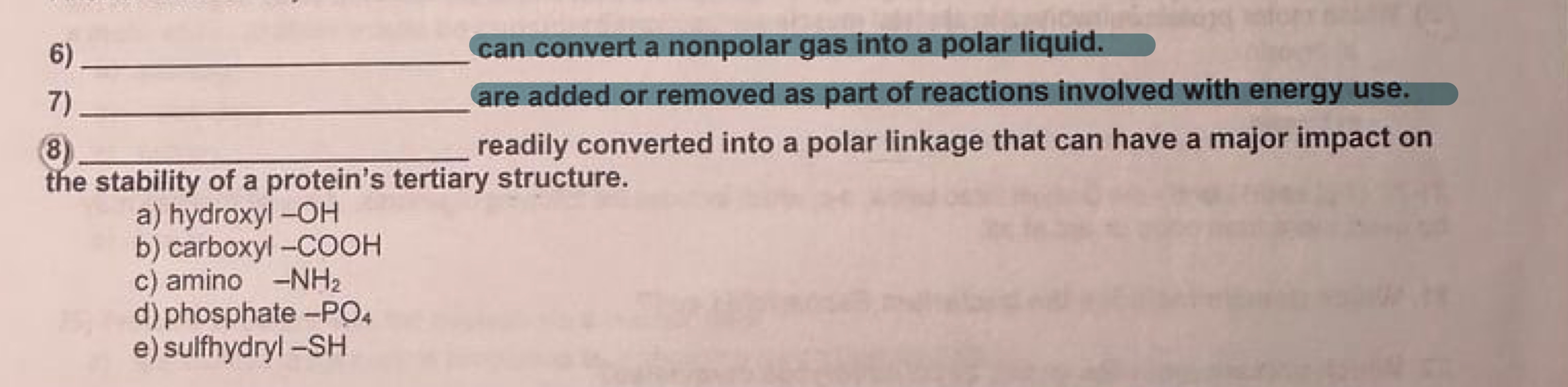Solved ﻿can convert a nonpolar gas into a polar liquid.q, | Chegg.com
