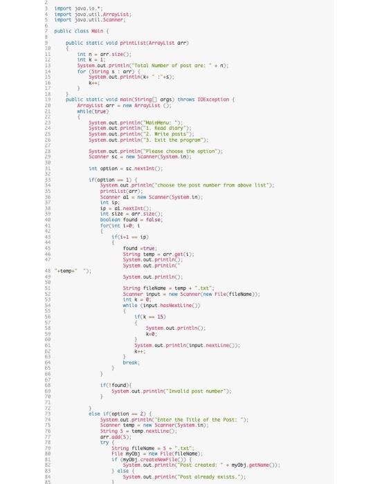 Solved What are you going to build? Show this in intelliJ | Chegg.com