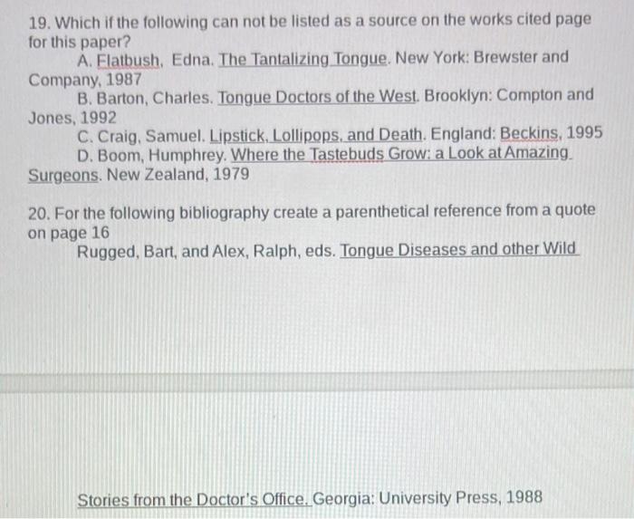 Use the following excerpt of a paper to answer the | Chegg.com