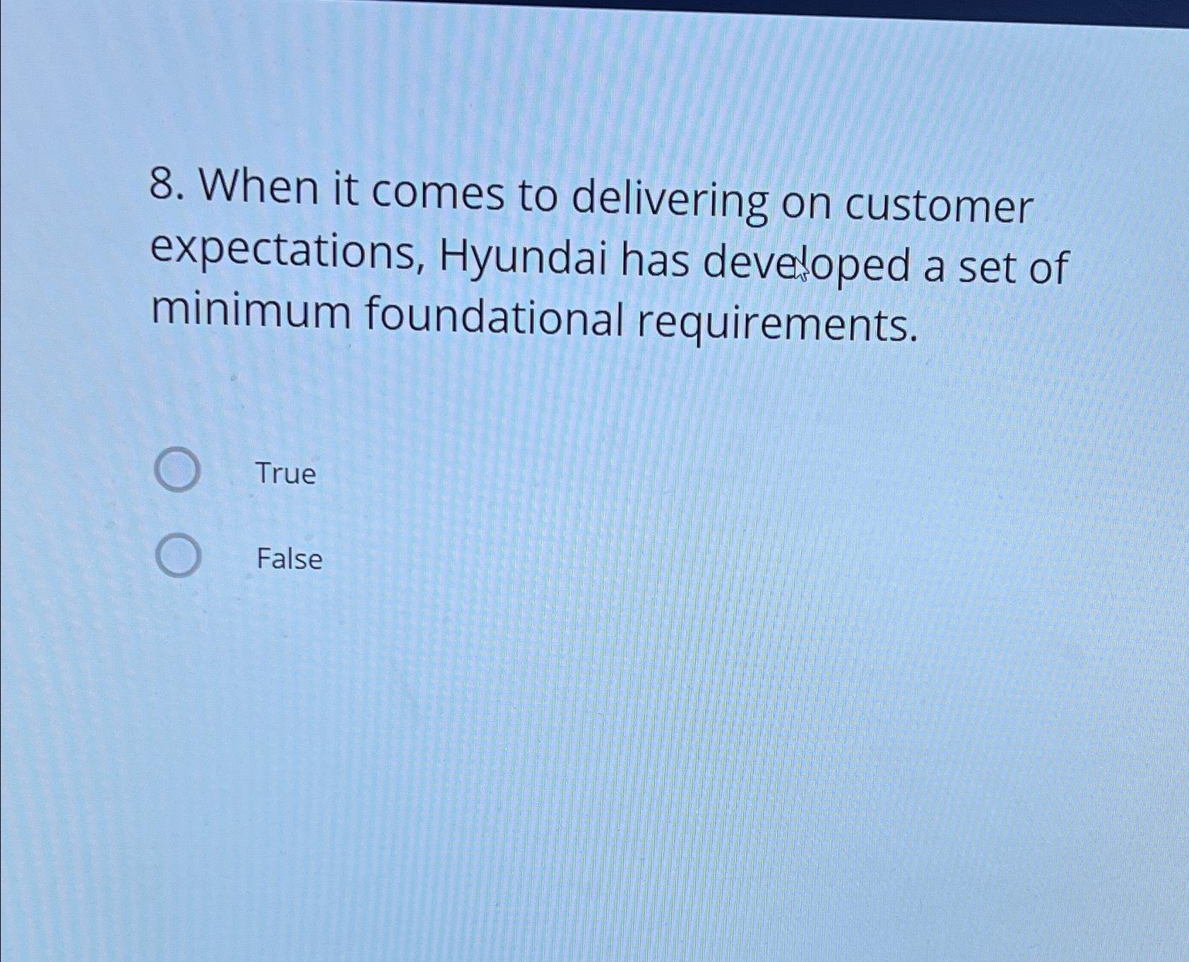 Solved When it comes to delivering on customer expectations, | Chegg.com