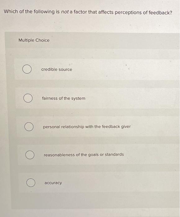 Solved In the recency perceptual error, a person Multiple | Chegg.com