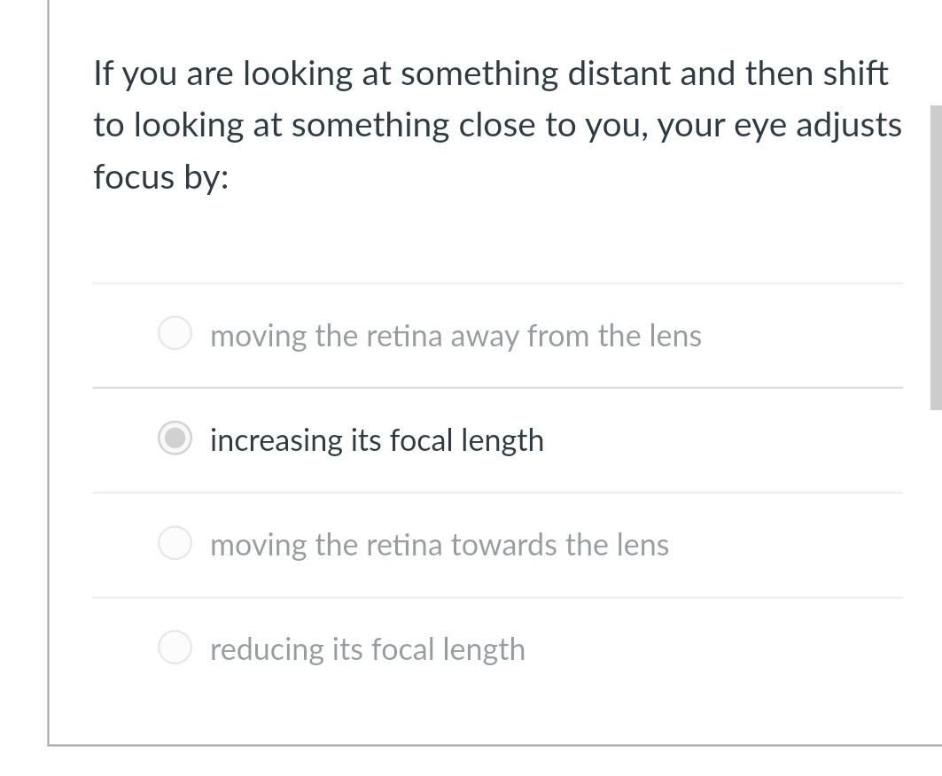 Solved You are using a lens to create a crisp image on a | Chegg.com