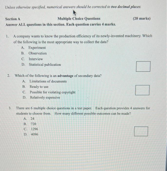 Solved Unless otherwise specified, numerical answers should | Chegg.com
