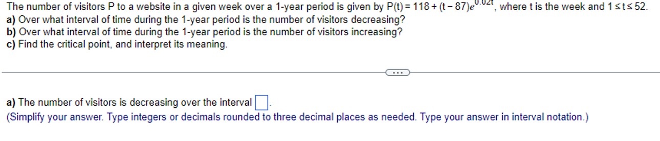 Solved could you please answer part a,b and c.The number of | Chegg.com