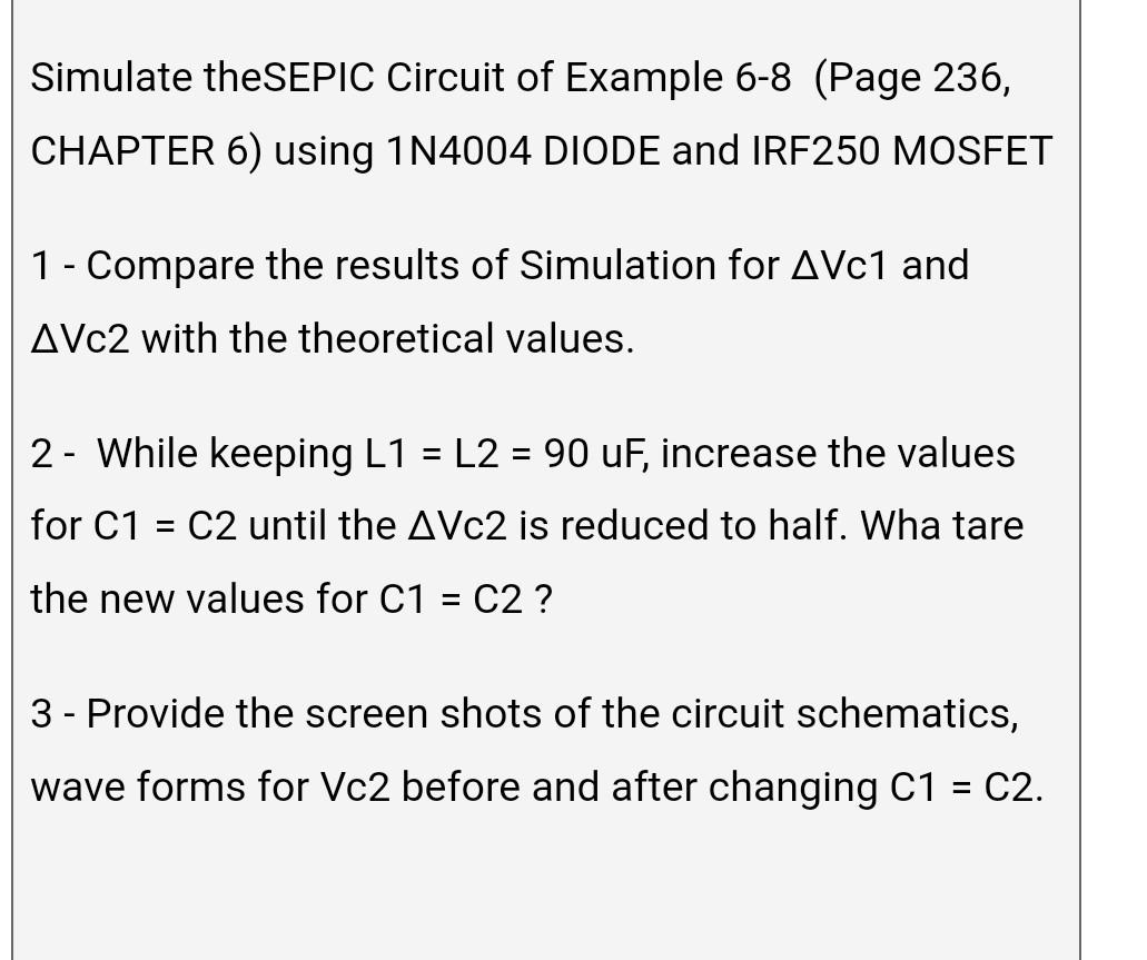 Solved need multisim simulation of this circuit using the | Chegg.com