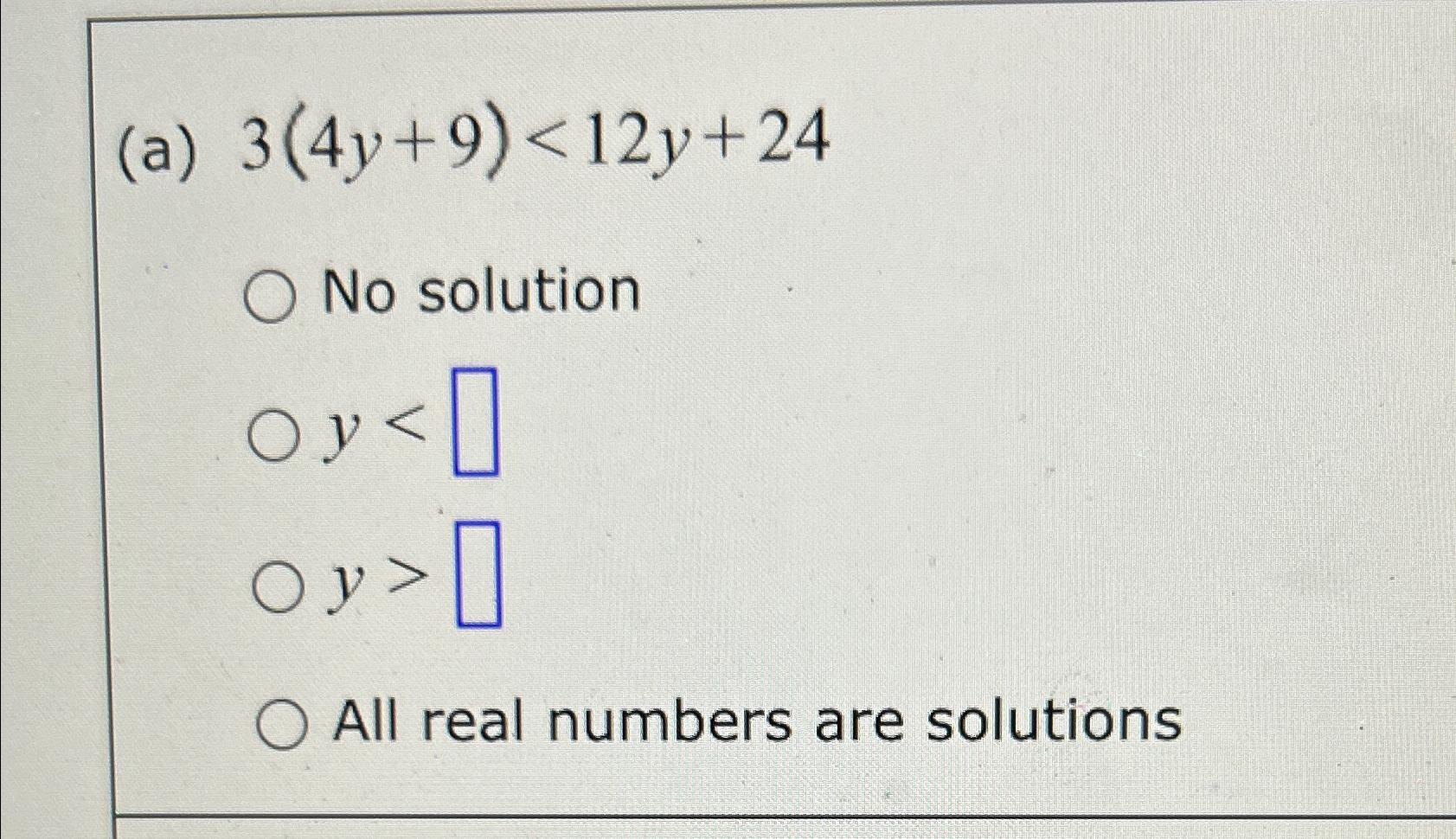 Solved (a) 3(4y+9)
