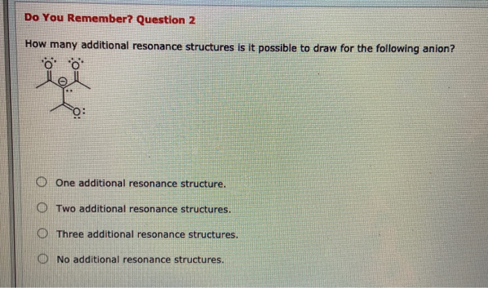 Solved Do You Remember? Question 2 How many additional | Chegg.com