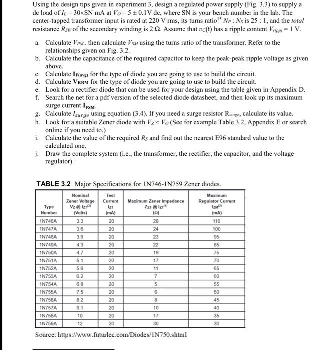 Solved Using the design tips given in experiment 3 , design | Chegg.com