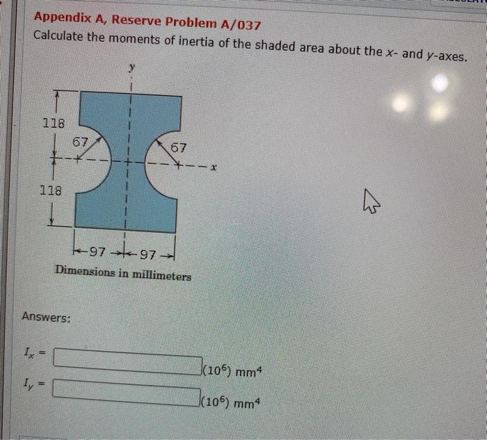 Solved Appendix A, Reserve Problem A/037 Calculate the | Chegg.com