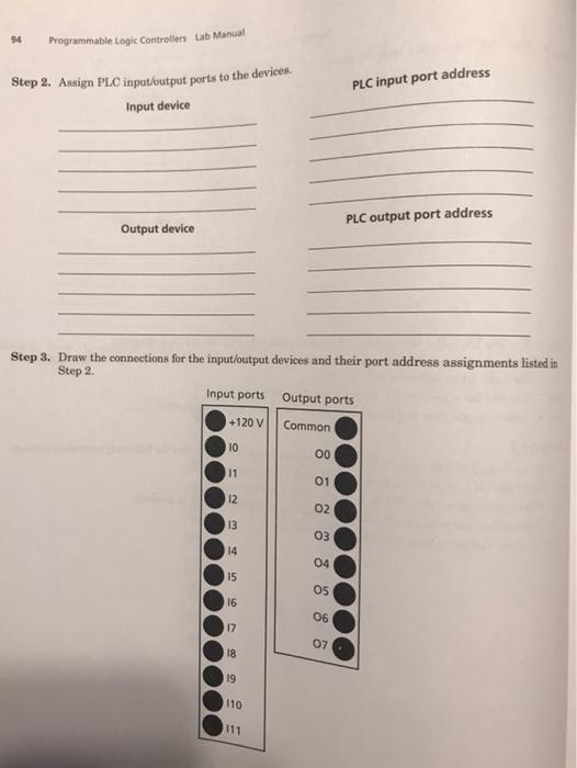 Solved LAB ACTIVITY 6-15 LOGIXPRO LAB Using the Force | Chegg.com