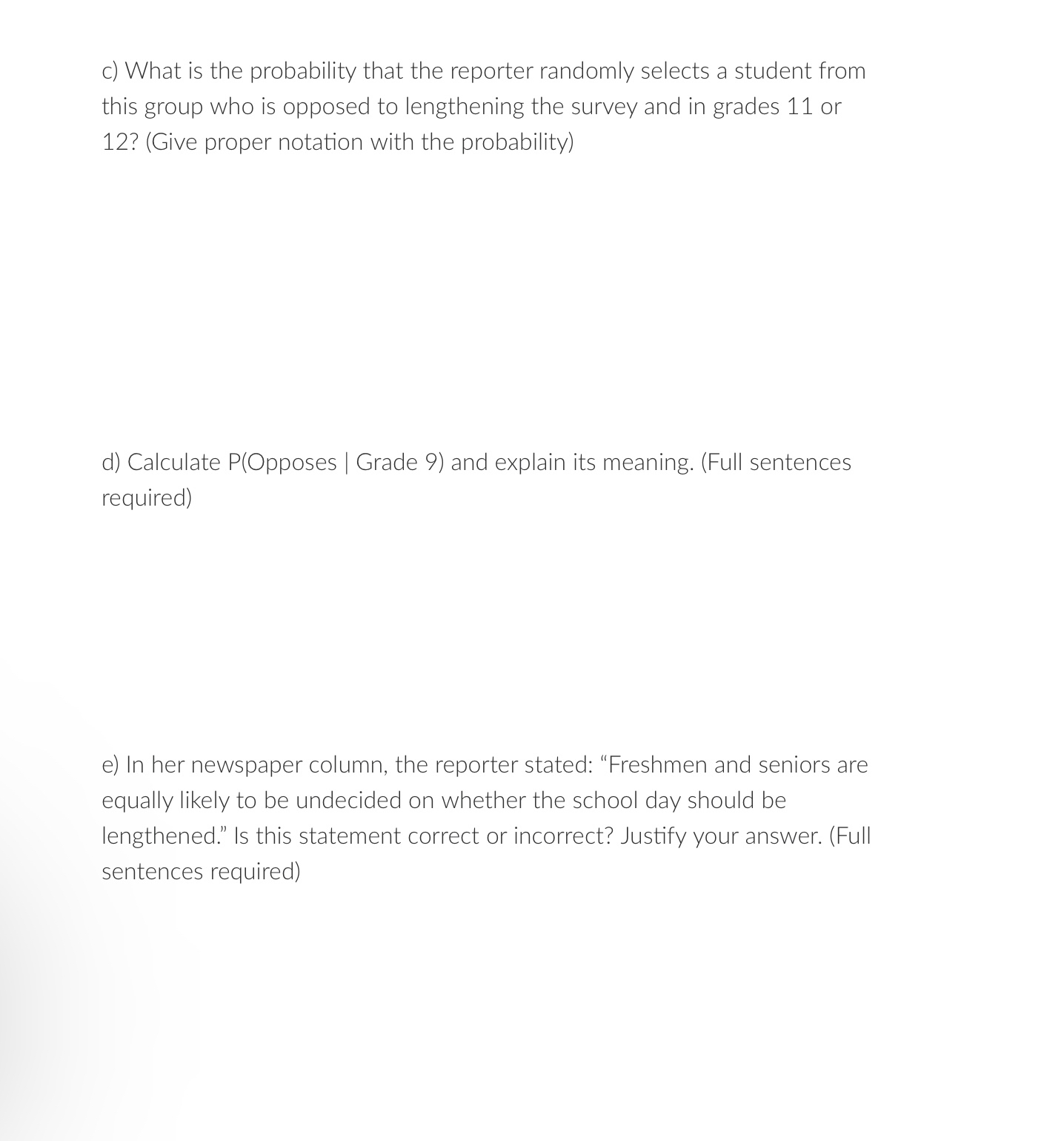 Solved Conditional ProbabilitySarra randomly surveyed some | Chegg.com