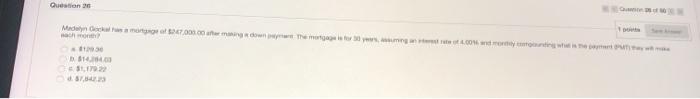 Solved Quan 13 10 17022 Madelyn Cook an age of 247.000.00 | Chegg.com