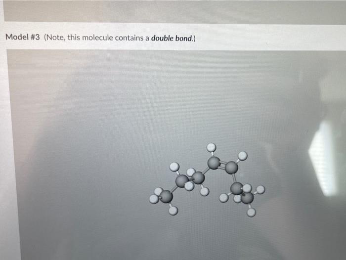 Solved Part II: Hydrocarbon Models INSTRUCTIONS: For each | Chegg.com