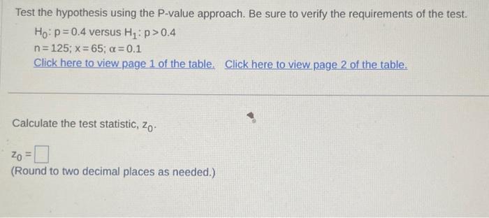 Solved Test the hypothesis using the P-value approach. Be | Chegg.com