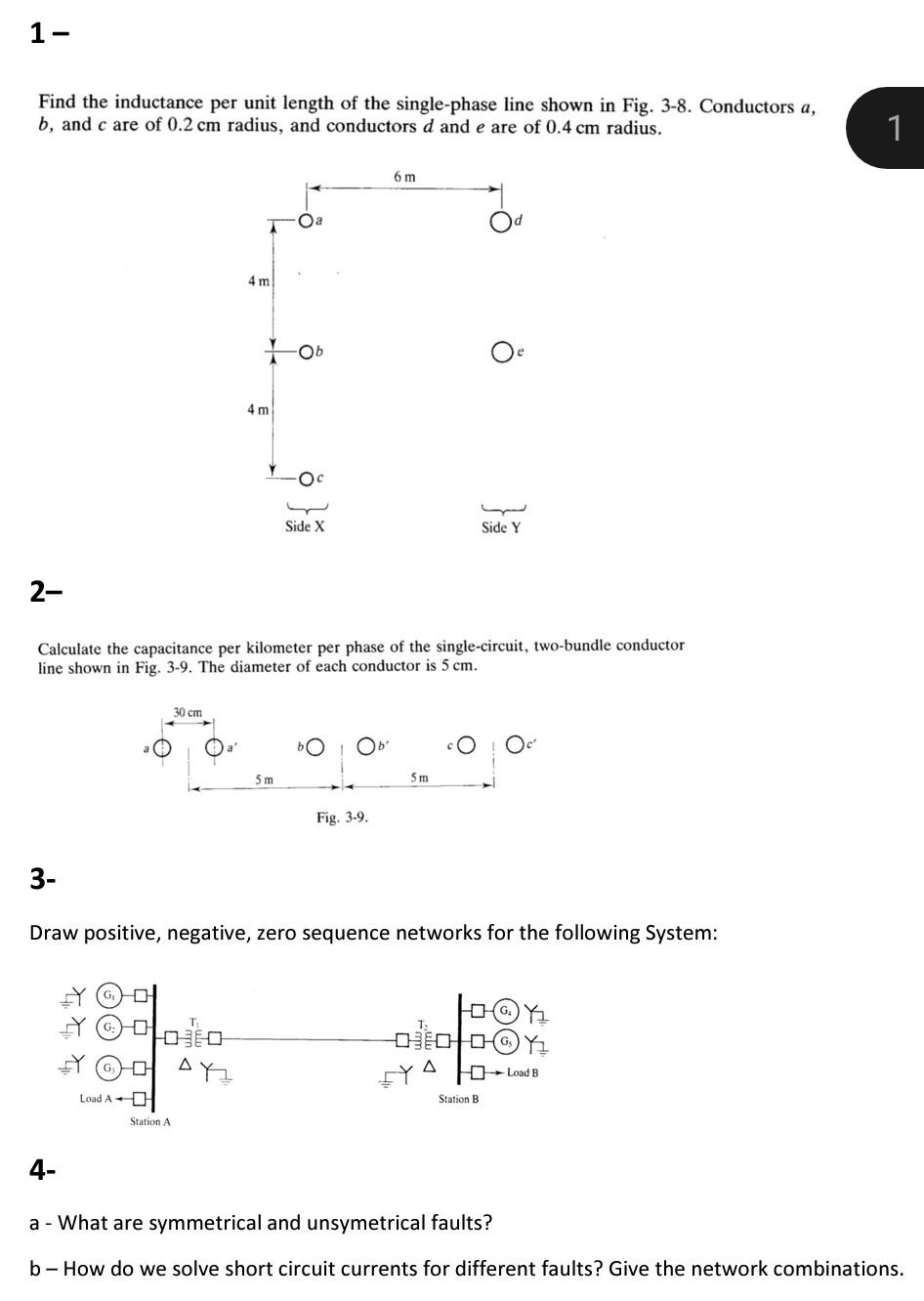 Solved Find the inductance per unit length of the | Chegg.com