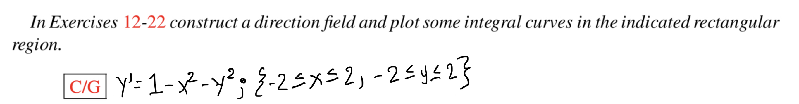 Solved In Exercises 12-22 ﻿construct a direction field and | Chegg.com