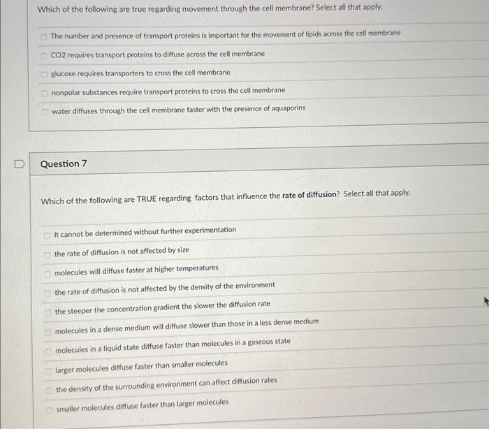 Solved Which of the following are true regarding movement | Chegg.com